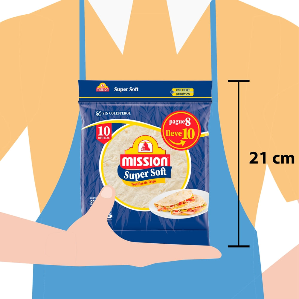 Comprar Tortillas Mission Trigo Super Soft - 250 g | Walmart Guatemala ...