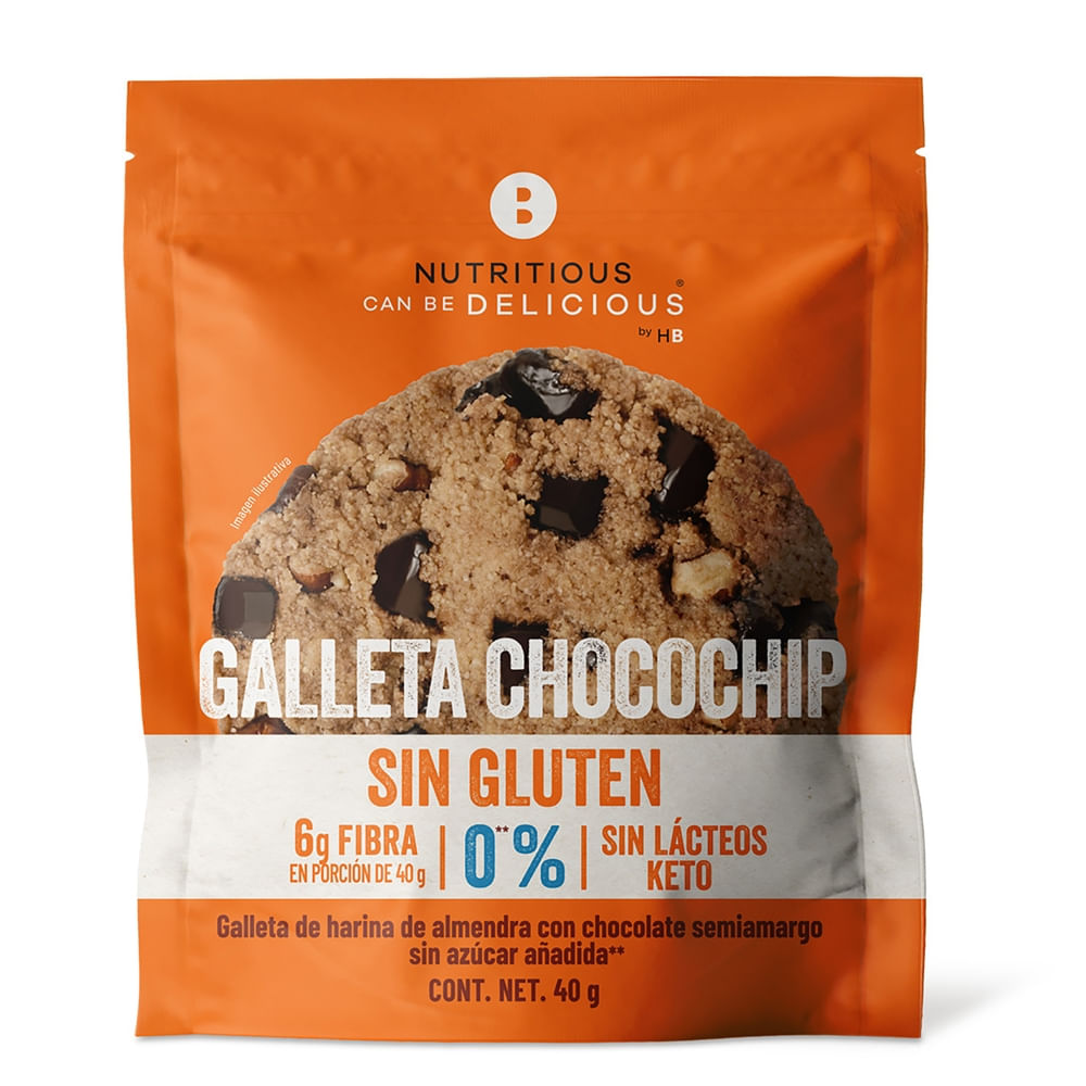 Comprar Galleta Nutritious Can Be Delicious Chocochip Keto Base ...