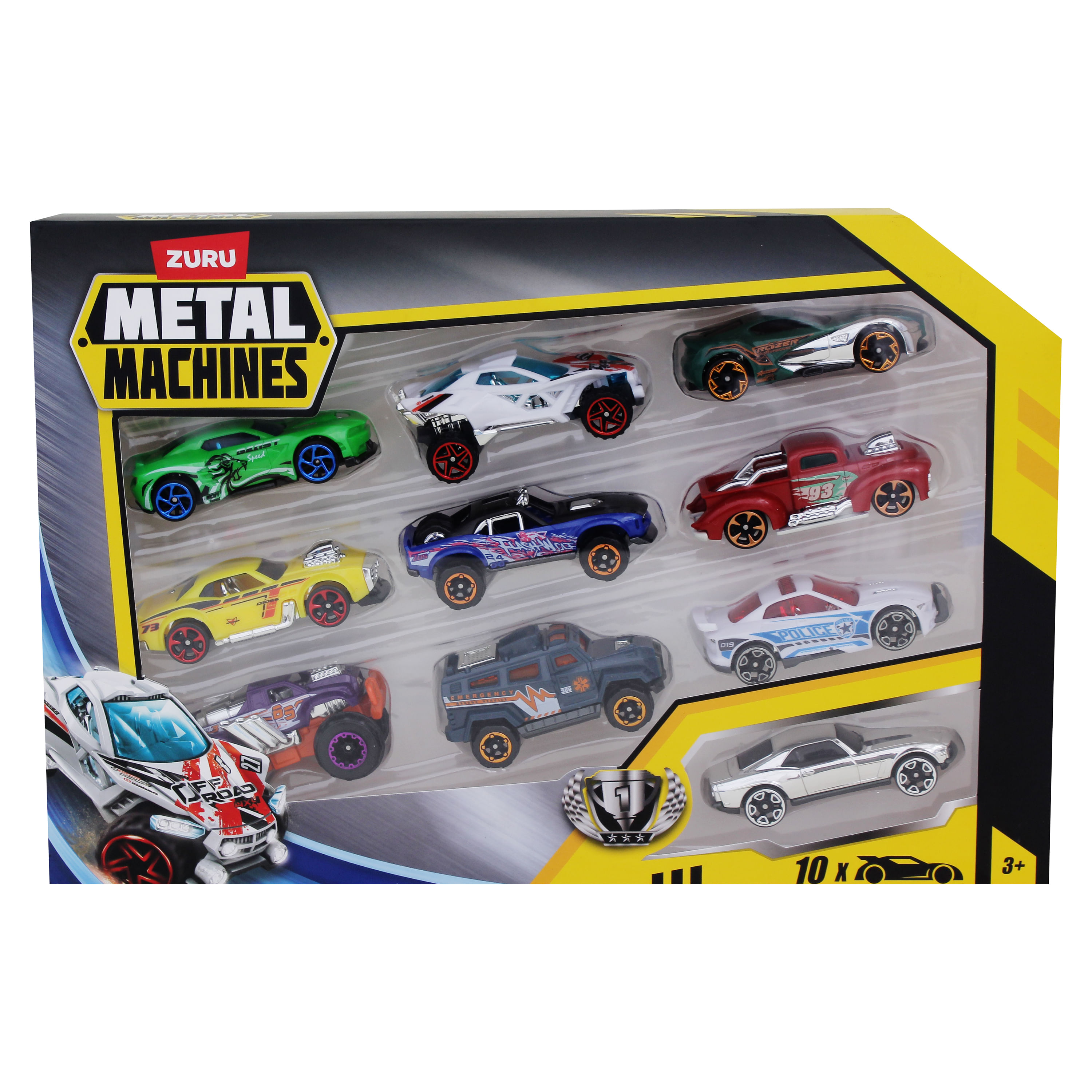 Vehic Basic Esc Metal Machines 10 Pk - Walmart | Guatemala
