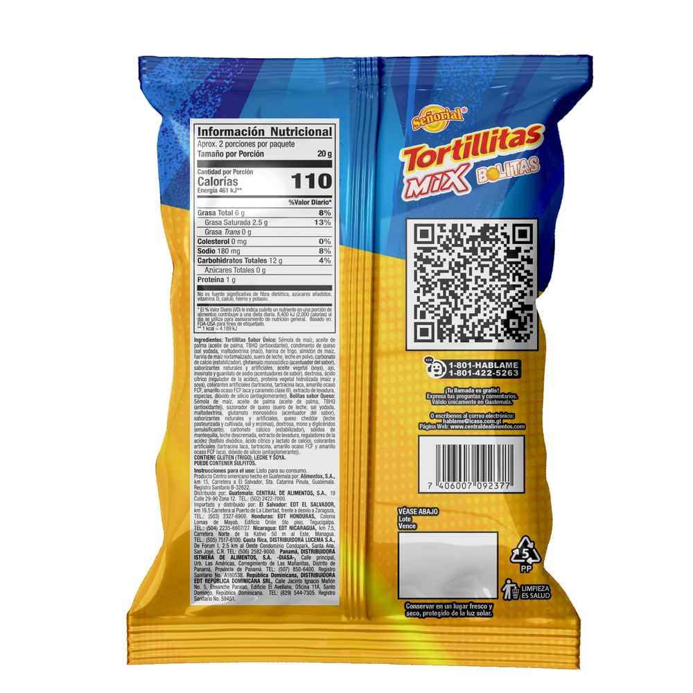 Comprar Mix Señorial tortillas con bolitas -250g | Walmart Guatemala ...