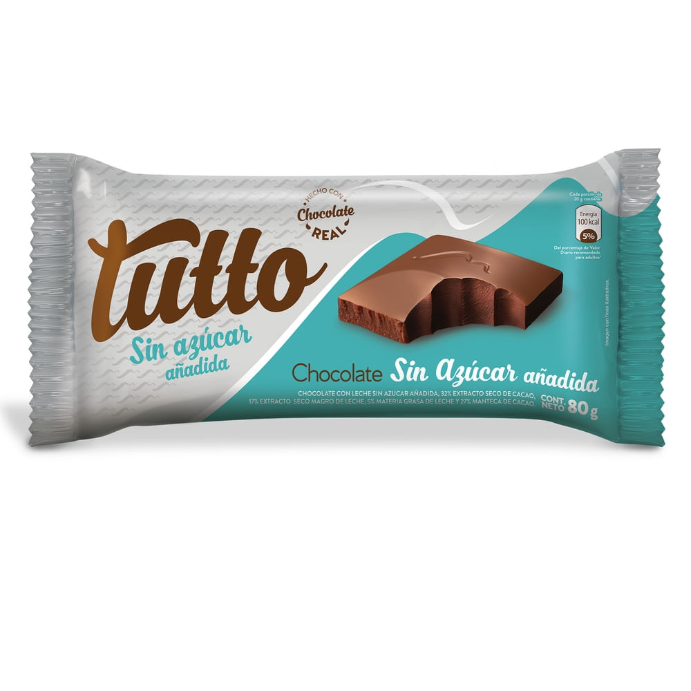 Comprar Chocolate Barra Tutto Sin Azúcar - 80 g | Walmart Guatemala ...