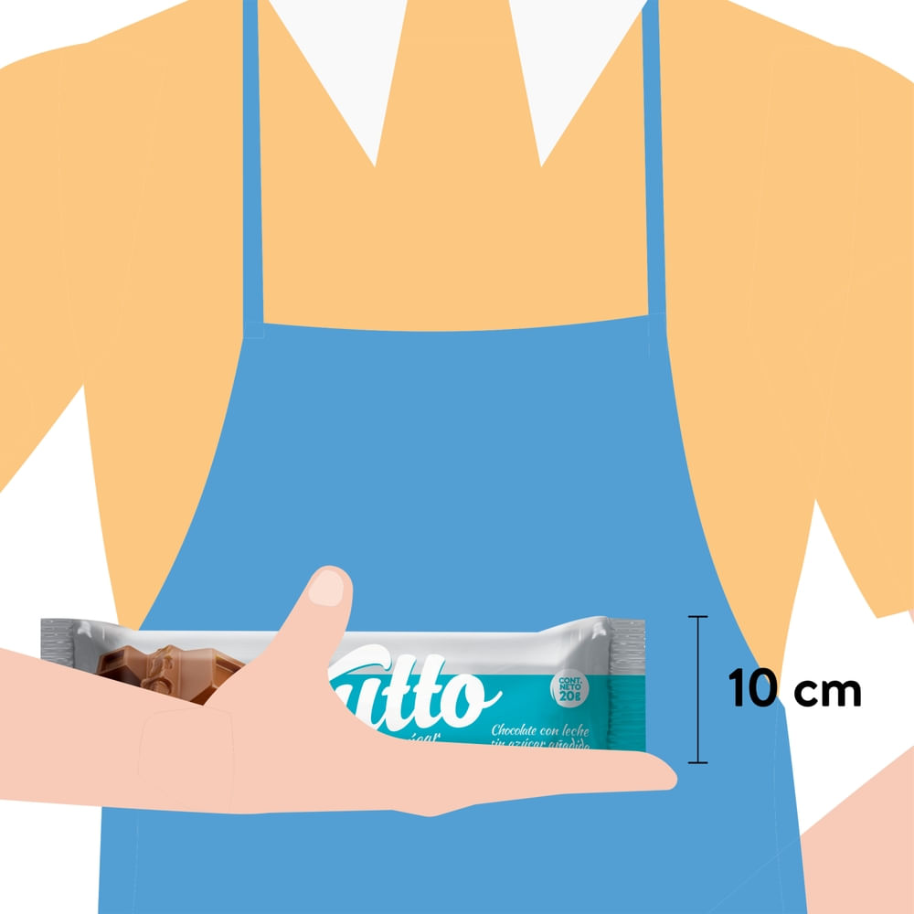 Comprar Chocolate Tutto sin azúcar - 20 g | Walmart Guatemala - Walmart ...