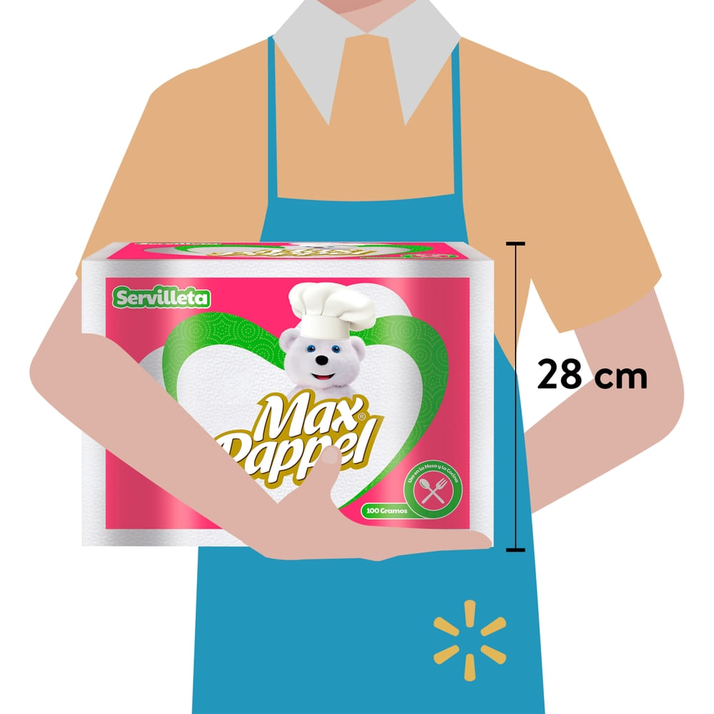 Comprar Servilleta Max Pappel Cuadrada 100gr | Walmart Guatemala ...