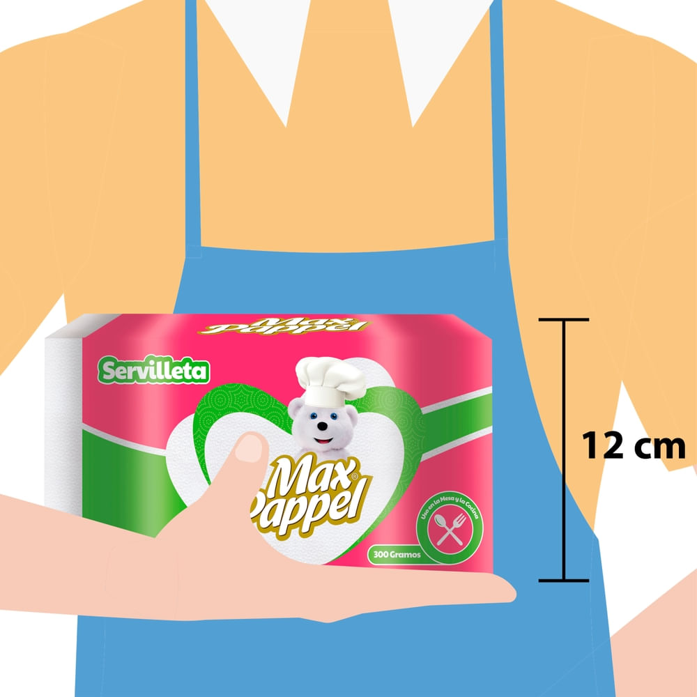 Comprar Servilleta Max Pappel Cuadrada 300gr | Walmart Guatemala ...