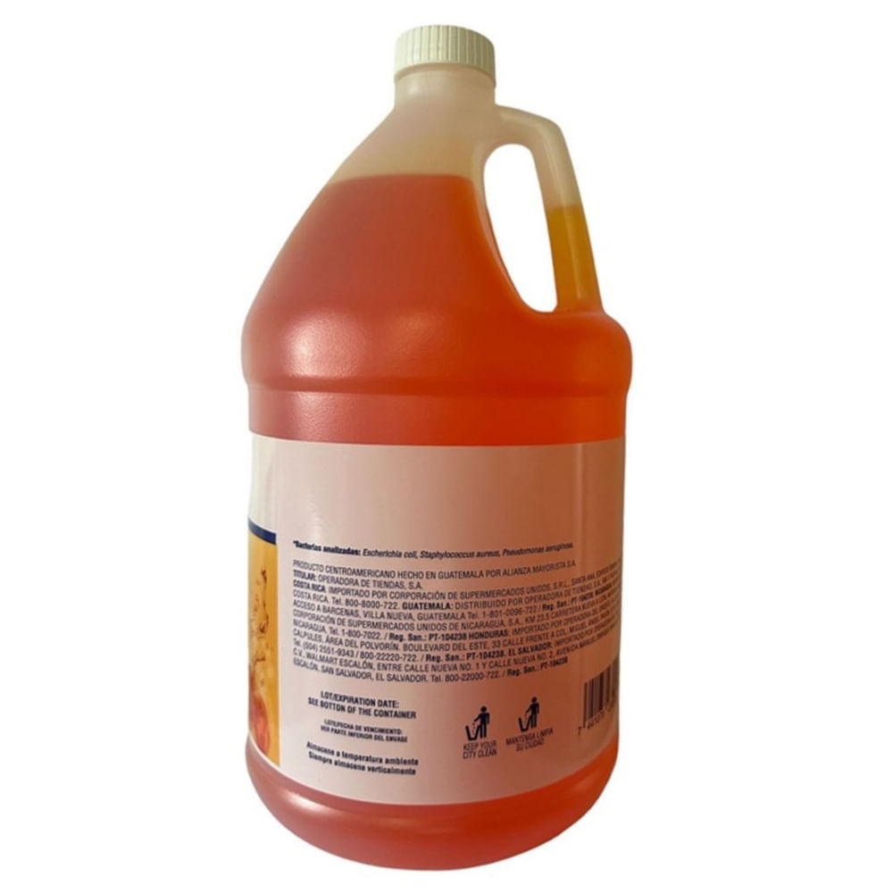 Comprar Jabón líquido Equate ámbar antibacterial - 3785 ml | Walmart ...