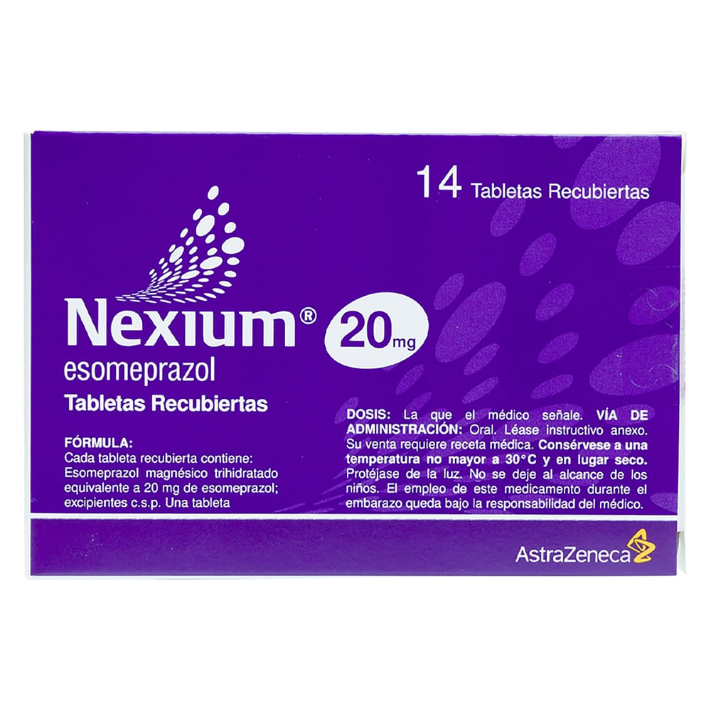 Comprar Nexium Astra Zeneca 14 Tabletas - 20 mg | Walmart Guatemala