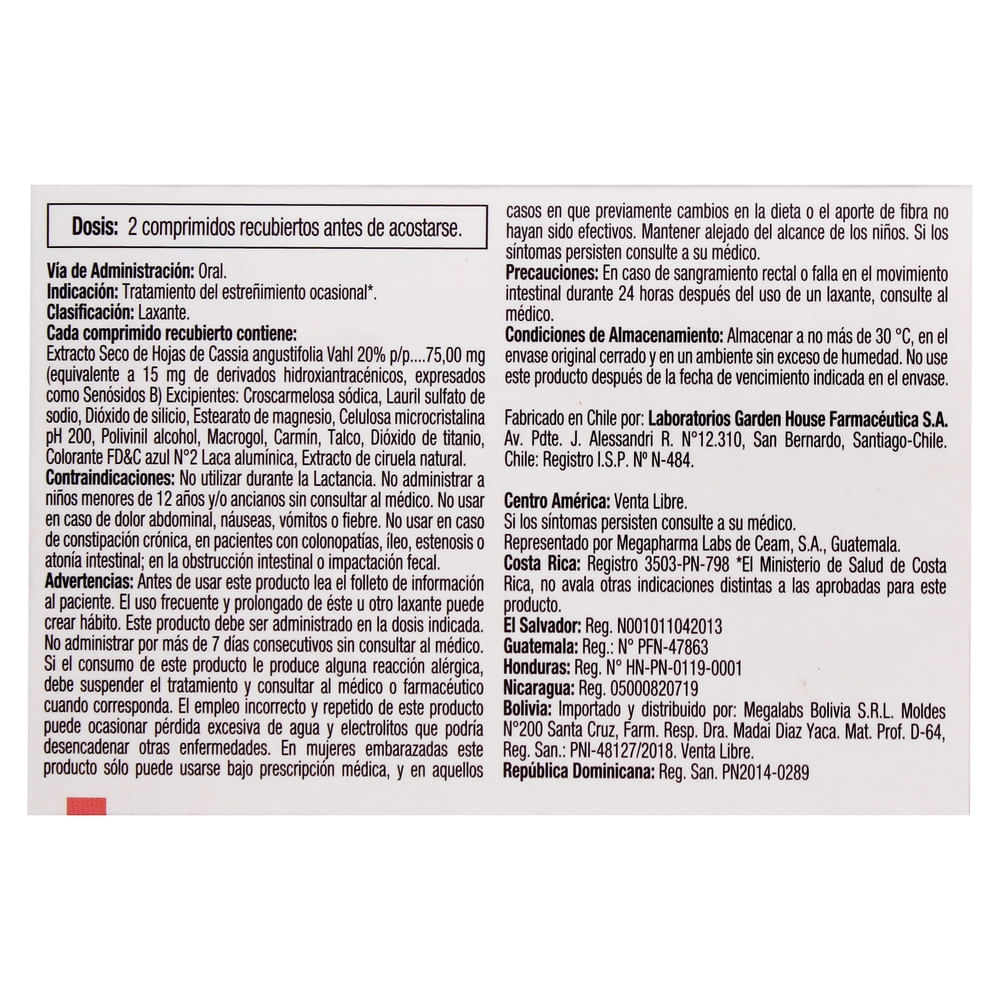 Comprar Comprimidos Recubiertos Ciruelax 75 Mg 20 Tabletas | Walmart ...