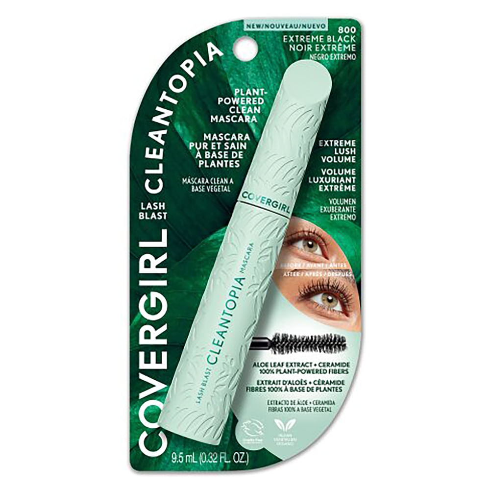 Comprar Mascara Covergirl Cleantopia Extrem Black - 9.5 ml | Walmart ...