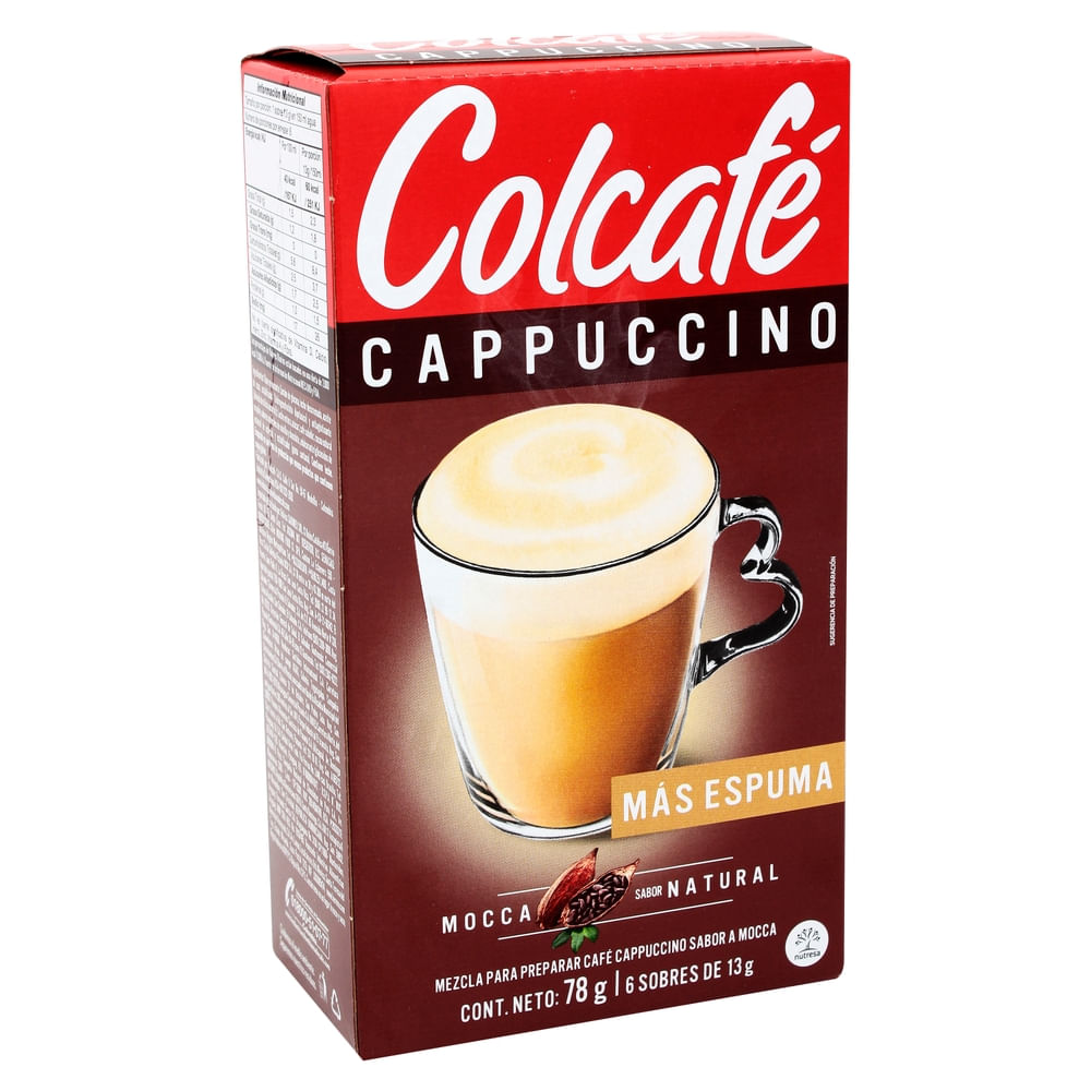 Comprar Cappuccino Colcafe Más Espuma - 78 g | Walmart Guatemala