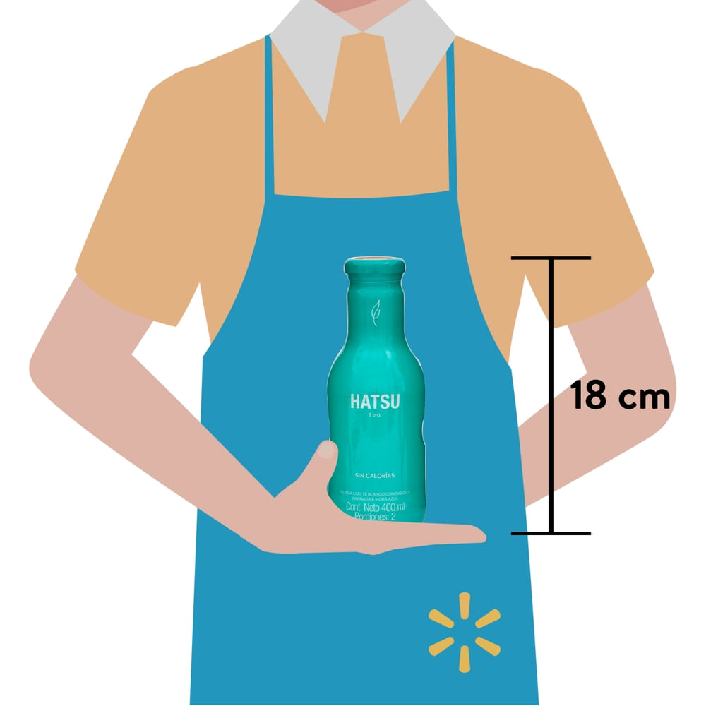 Comprar Té Hatsu de granada azul sin azúcares añadidos - 400 ml ...