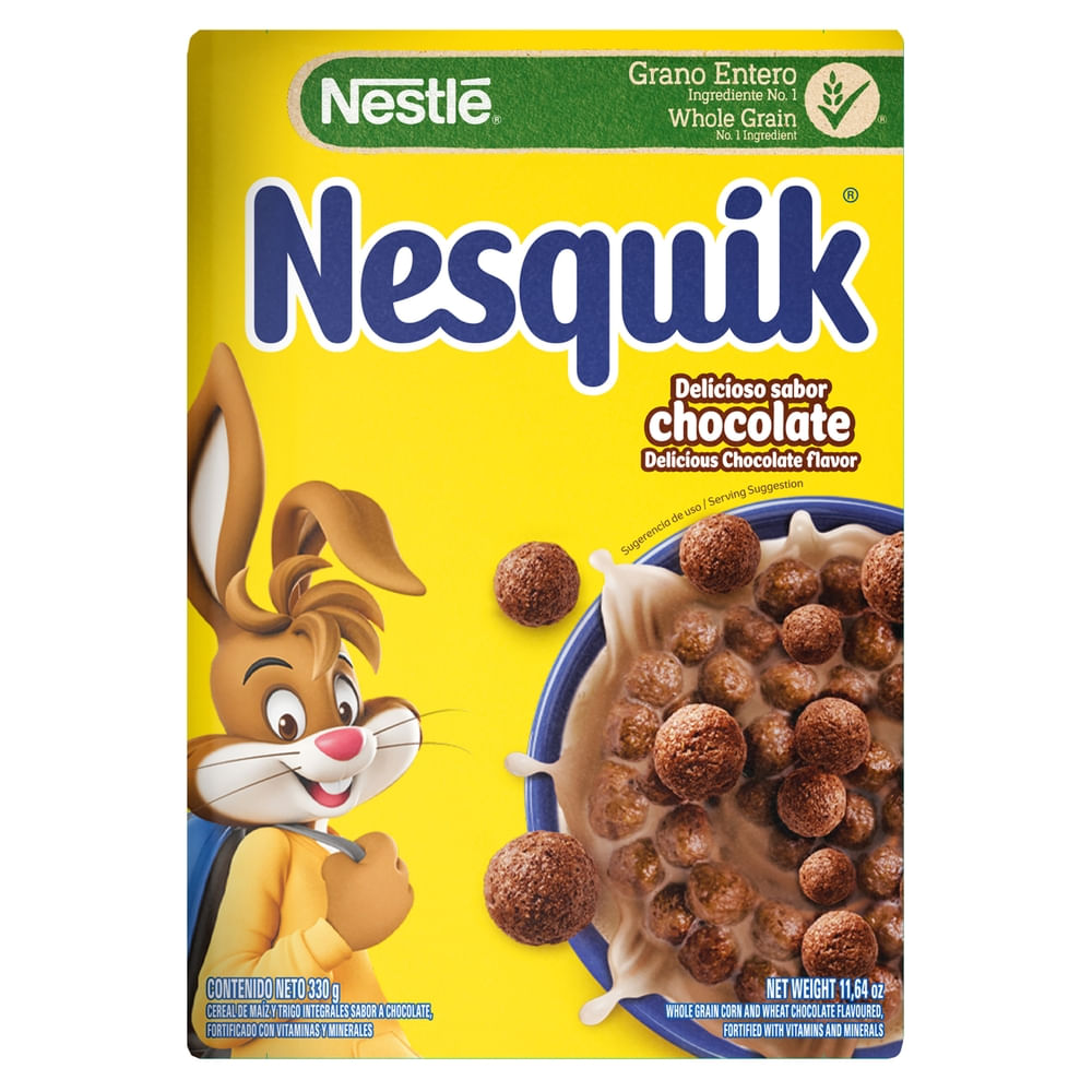 Comprar Cereal Nestlé Nesquik Chocolate Caja - 330 g | Walmart Guatemala