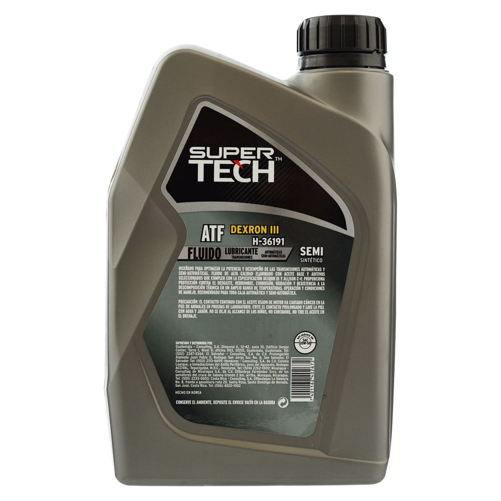 Comprar Aceite Supertech Atf Semi Sintetico Lt | Walmart Guatemala ...