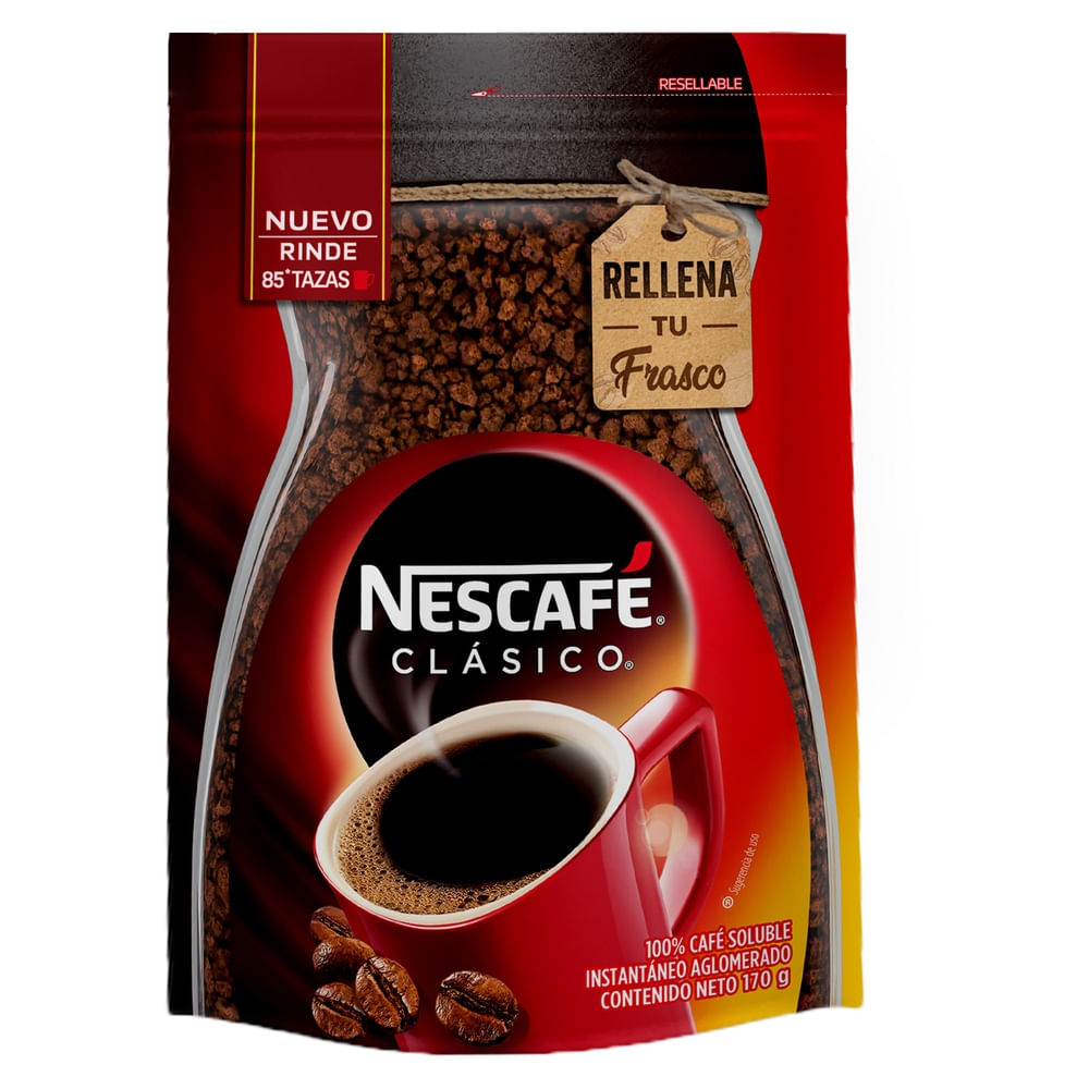 Comprar Café Nescafe Clásico Doypack - 170 g | Walmart Guatemala ...