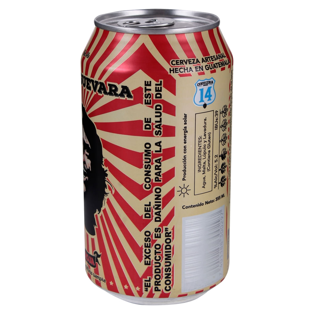 Comprar Cerveza Chela Guevara - 355 ml | Walmart Guatemala - Walmart ...