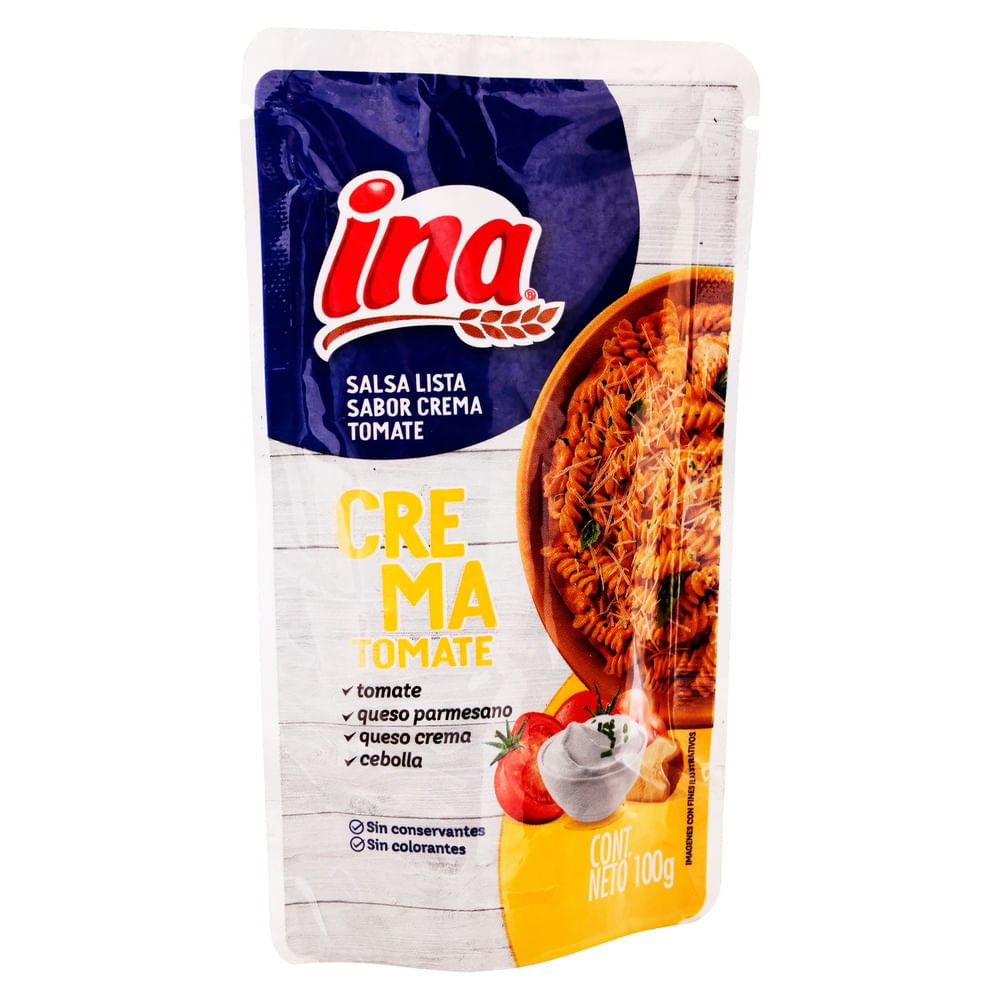 Comprar Salsa Ina Sabor Crema Y Tomate - 100 g | Walmart Guatemala ...