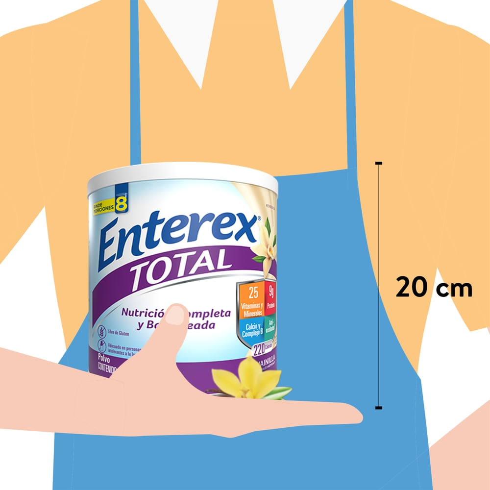 Comprar Enterex Total Vainilla - 400 g | Walmart Guatemala - Walmart ...
