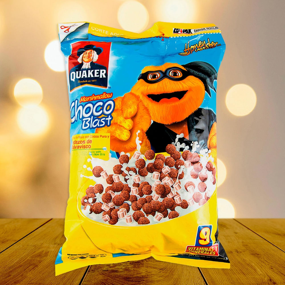 Comprar Cereal Quaker honey monster sabor cocoa con trozos de ...