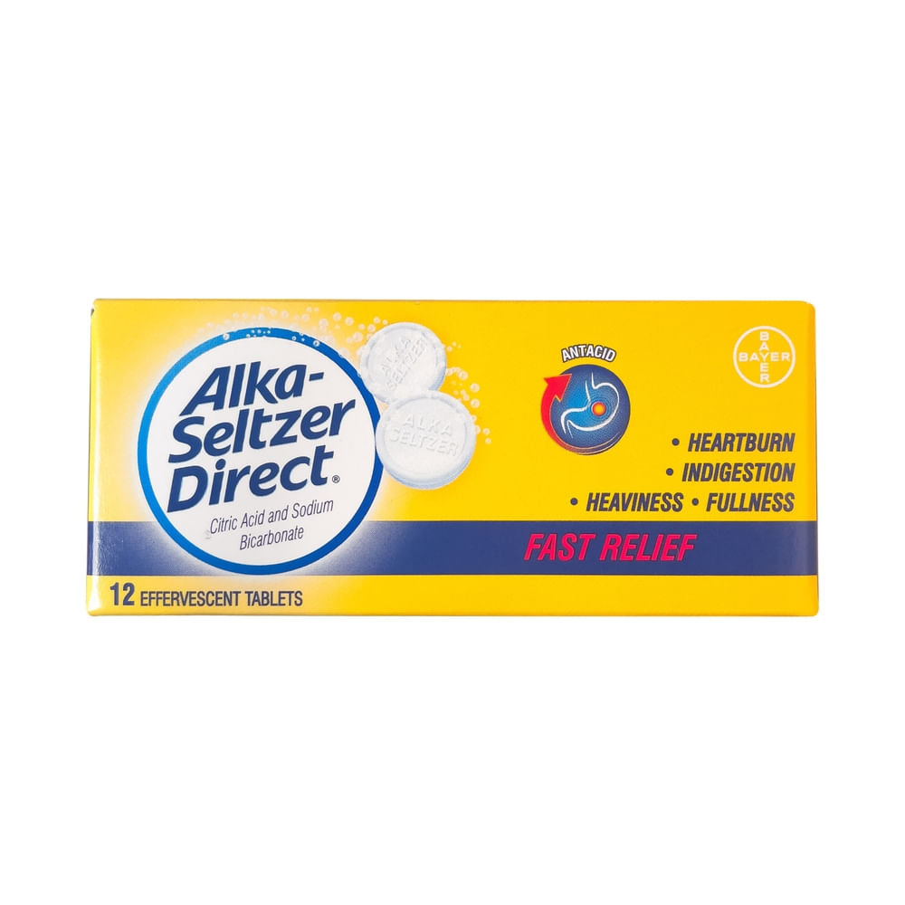 Comprar Alka Seltzer Direct 12 Tab Eferv Ea12 | Walmart Guatemala