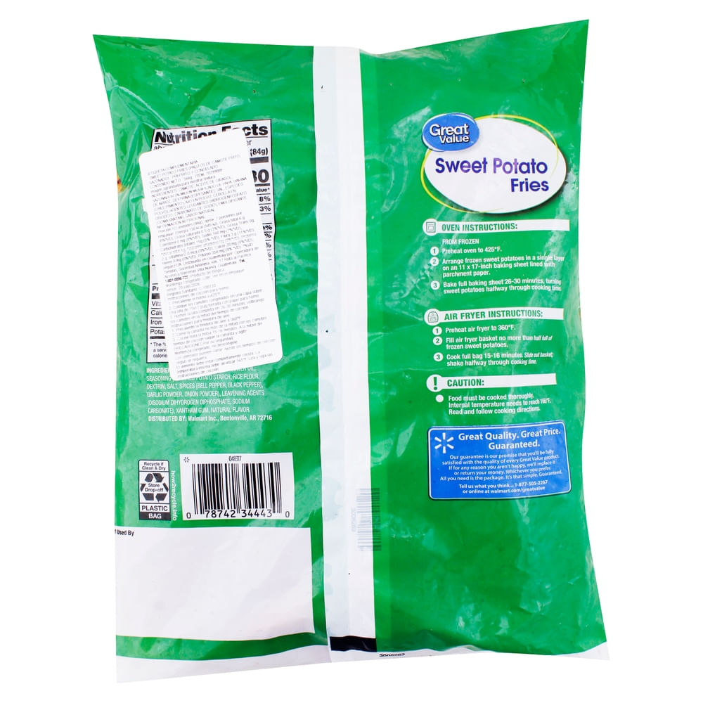 Comprar Camote Great Value Frito - 566 g | Walmart Guatemala - Walmart ...