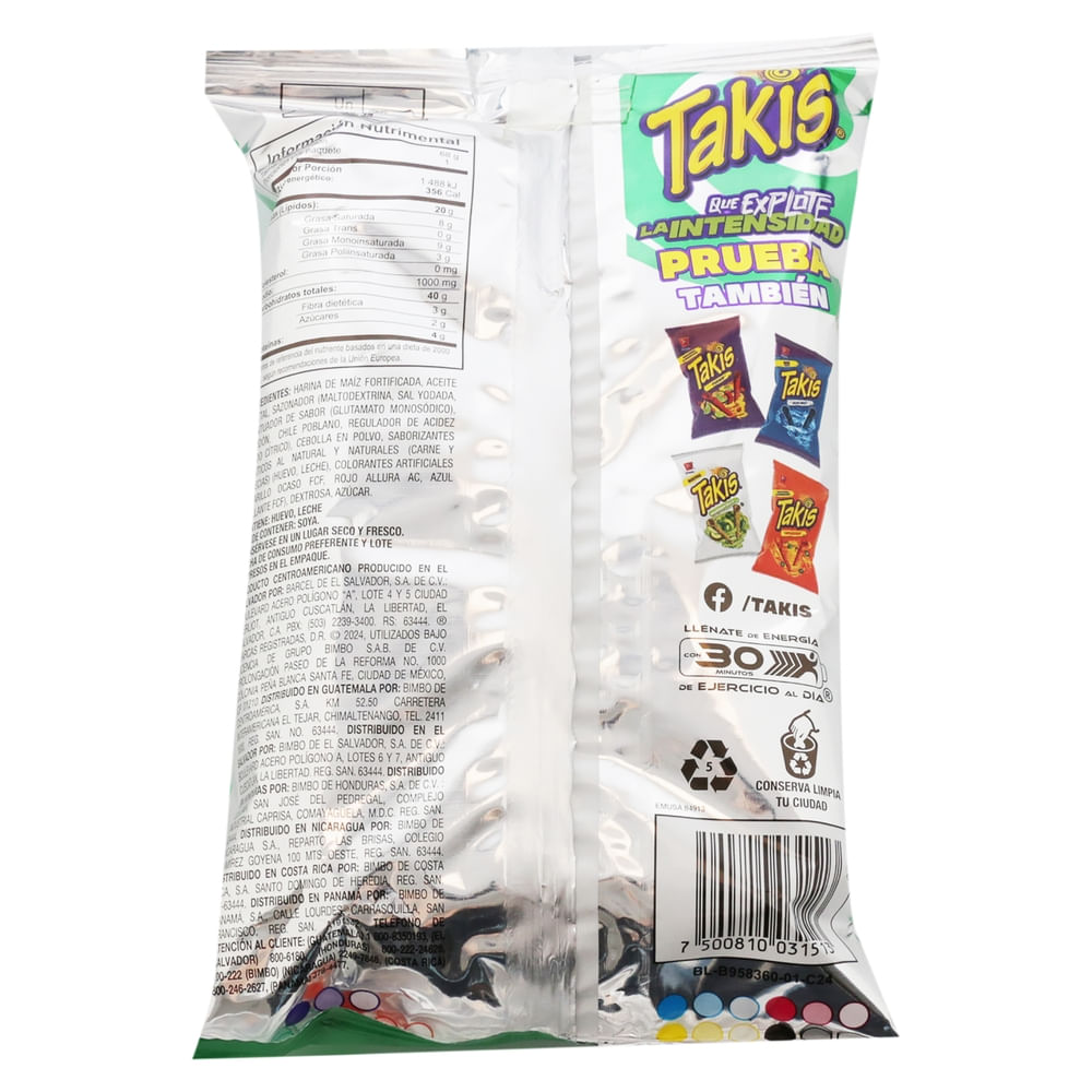 Comprar Tortillas Takis Original Sabor Taco - 68 g | Walmart Guatemala ...