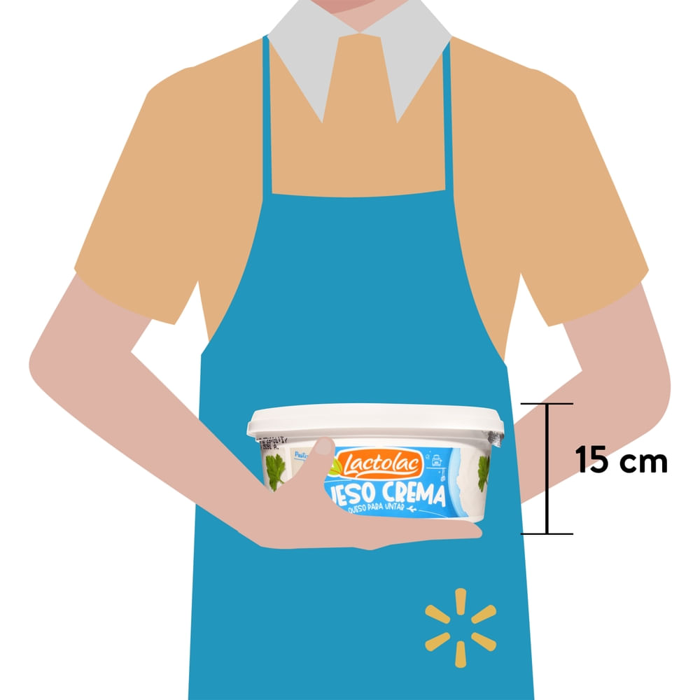 Comprar Queso crema Lactolac tipo americano - 210 g | Walmart Guatemala ...