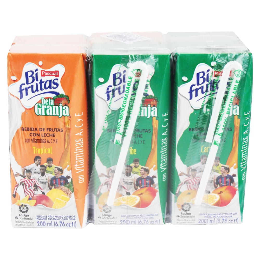 Comprar Mix Bifrutas De la granja Con Leche 6pack - 1200ml | Walmart ...