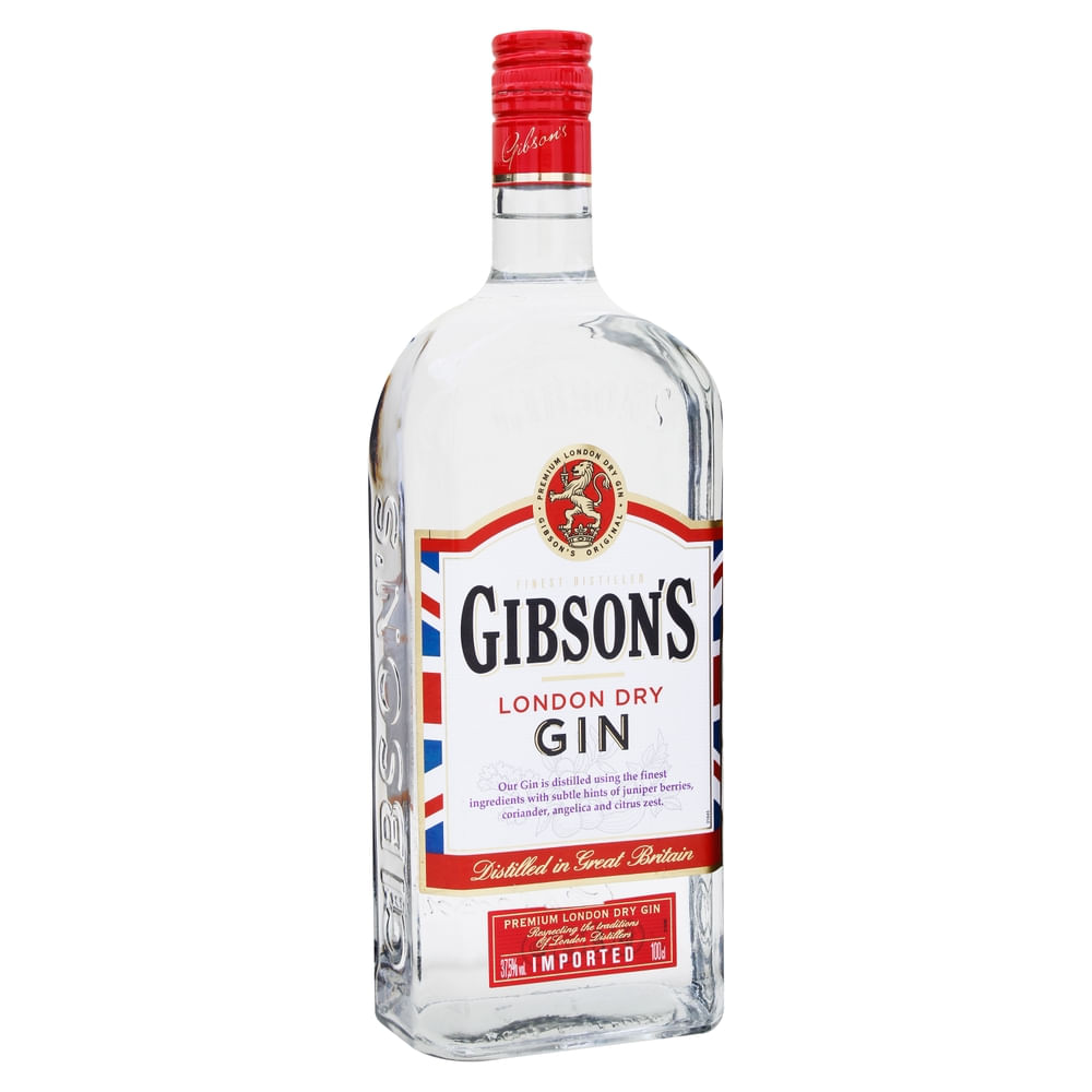 Comprar Ginebra Gibson london dry gin con 37.5% vol - 1000 ml | Walmart ...