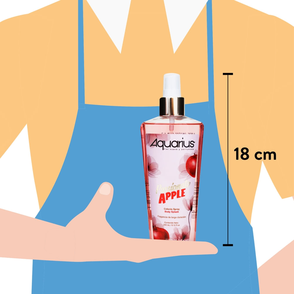 Comprar Body splash Aquarius aroma a manzana - 240 ml | Walmart ...