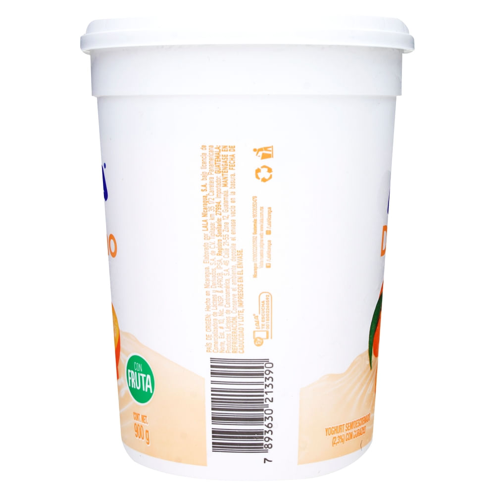 Comprar Yogurt Lala Sabor A Durazno- 900gr | Walmart Guatemala - Maxi ...