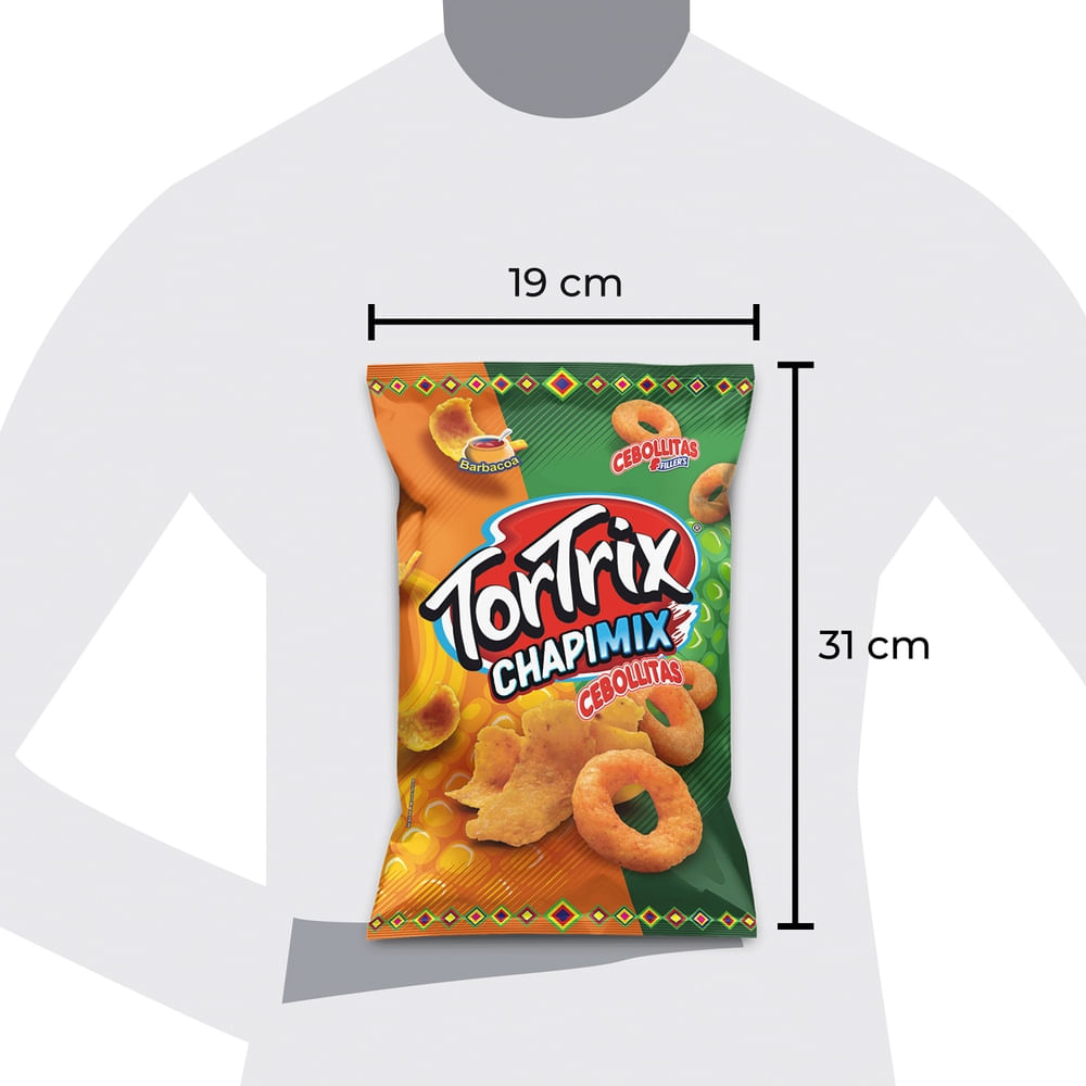 Comprar Snack Tortrix Chapimix Cebollitas y Barbacoa - 155 g | Walmart ...