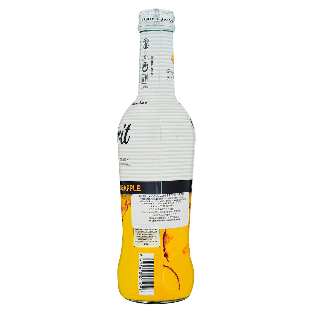 Comprar Bebida Spirit alcohólica a base de vodka con piña - 275 ml ...