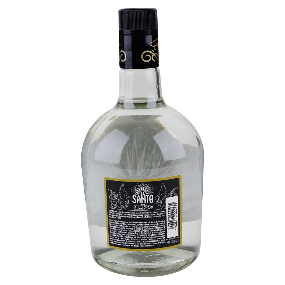 Comprar Tequila blanco El Santo con 30% vol botella - 750 ml | Walmart ...