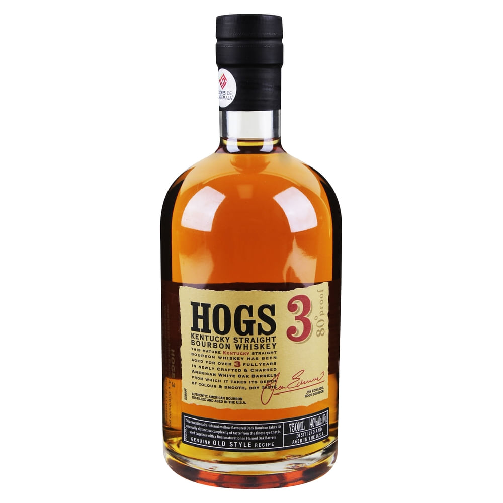 Comprar Whisky Hogs 3 kentucky straight bourbon - 750 ml | Walmart ...