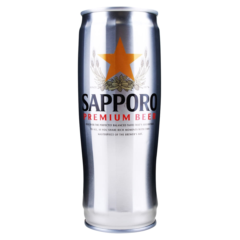 Comprar Cerveza Sapporo premium silver en lata - 650 ml | Walmart ...