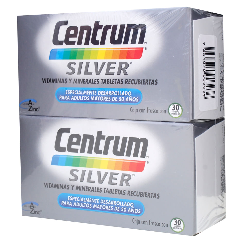 Comprar Vitamina Centrum Silver 2 pack - 60 uds | Walmart Walmart Guatemala