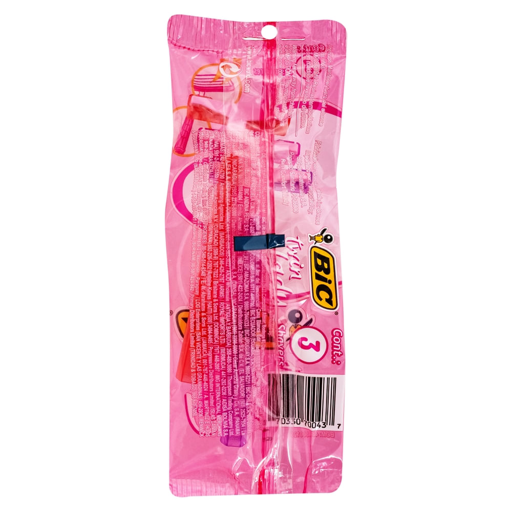 Comprar Rasuradoras Bic doble hoja para mujer - 3 Uds | Walmart ...