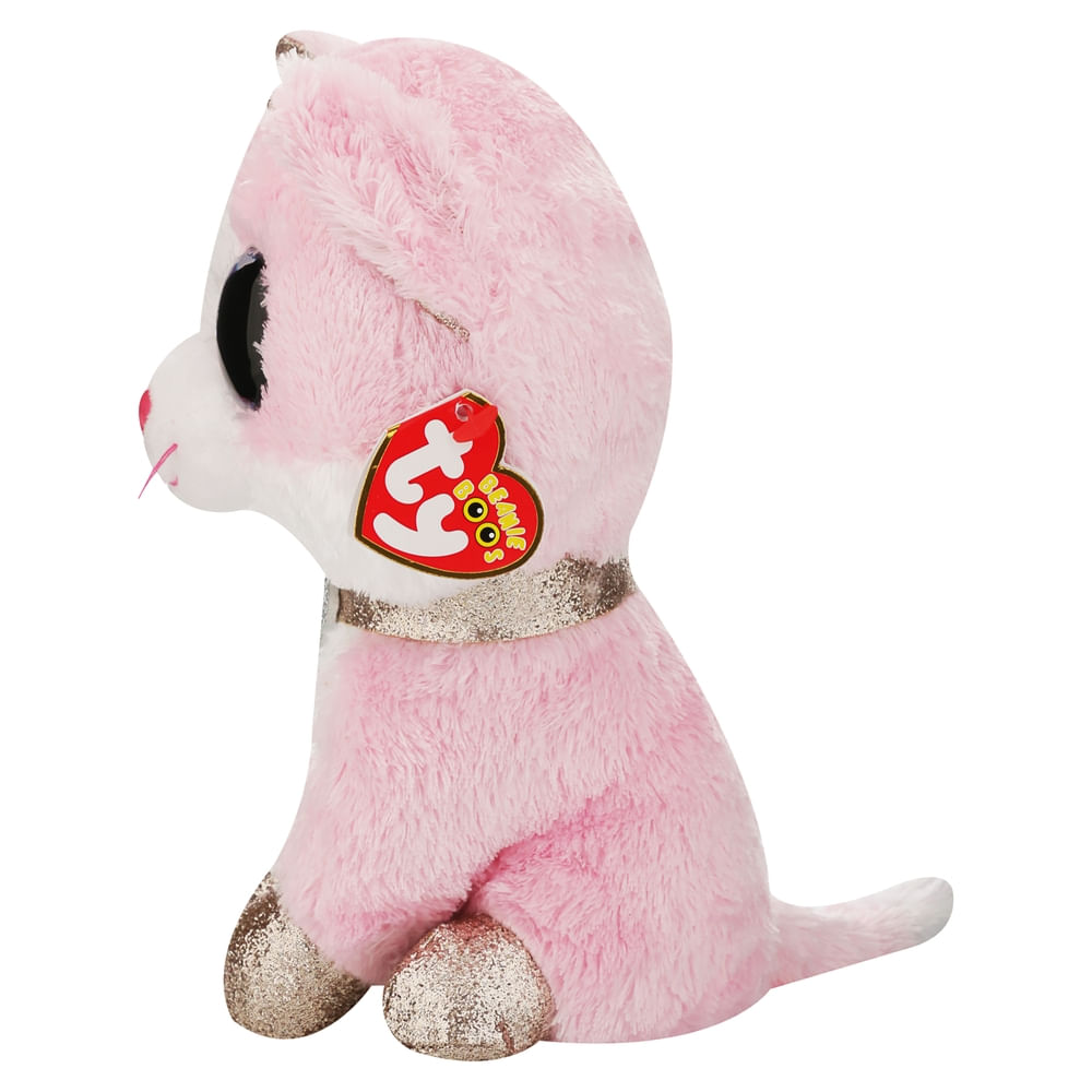 Comprar Ty Beanie Boos Fiona Gato Rosado Mediano | Walmart Guatemala