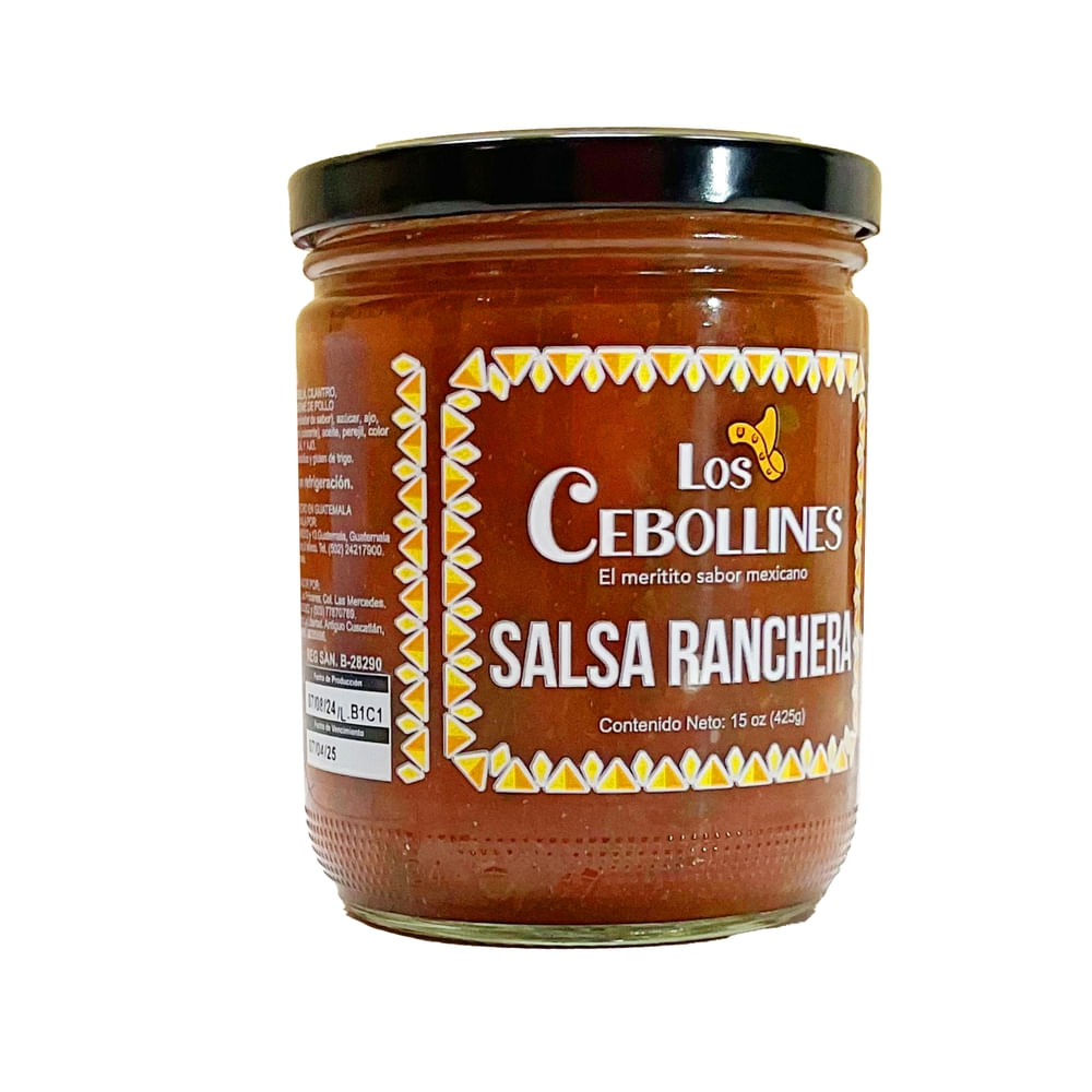 Comprar Salsa Los Cebollines Ranchera - 15 oz | Walmart Guatemala ...