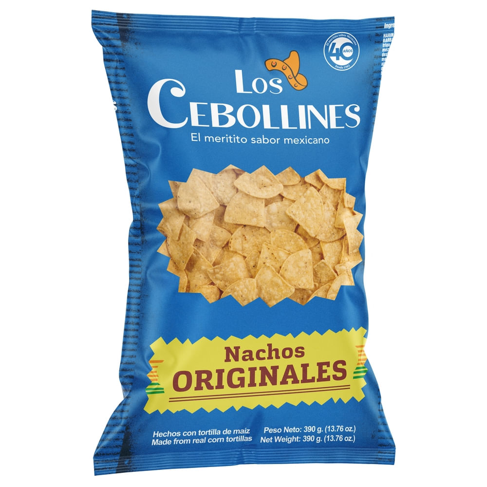 Comprar Nachos Los Cebollines Original - 390 g | Walmart Walmart ...