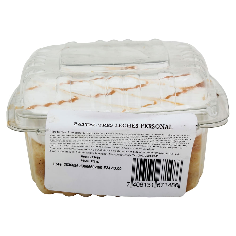 Comprar Pastel Tres Leches Porcion | Walmart Guatemala - Walmart ...