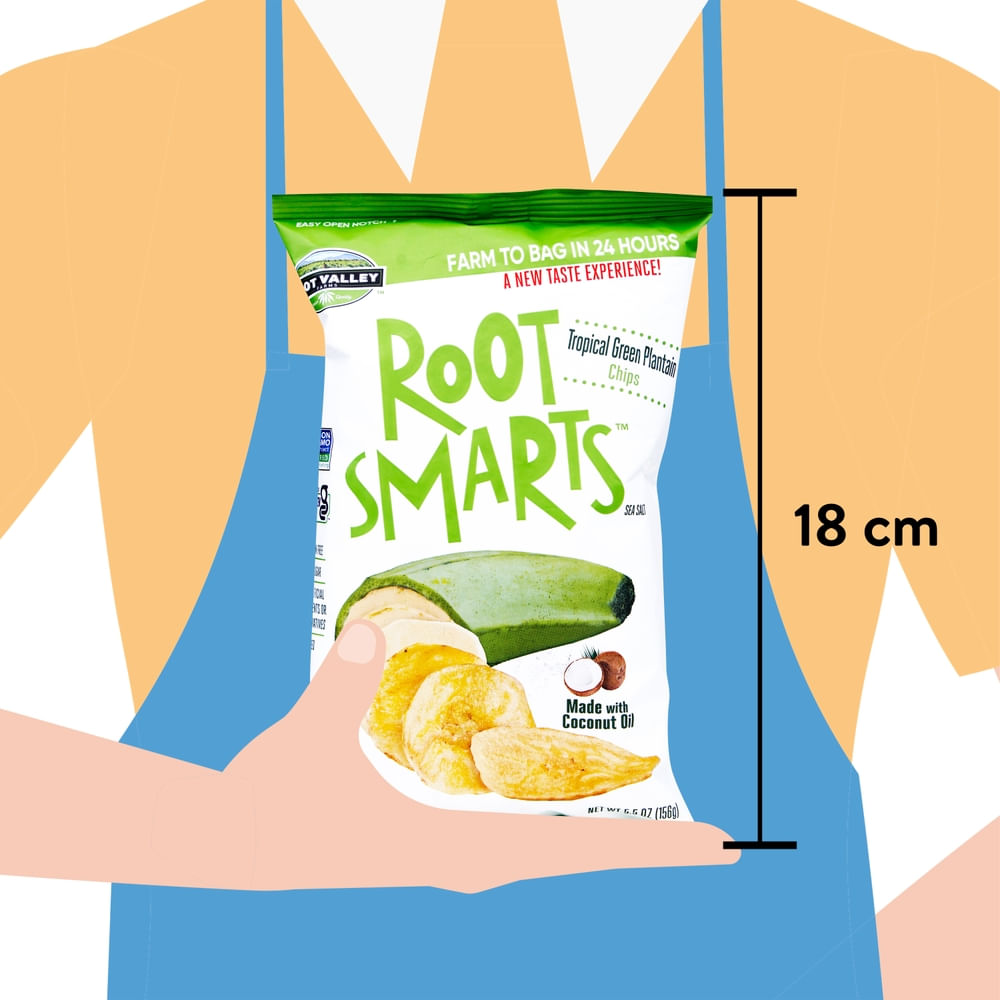 Comprar Snack plátano verde Root Smarts tropical - 156 g | Walmart ...