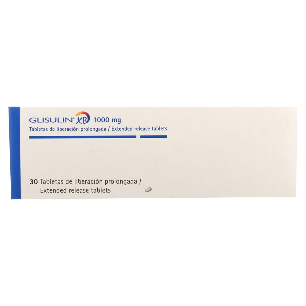Comprar Glisulin Xr Merck 1000 Mg X 30 Tabletas | Walmart Guatemala