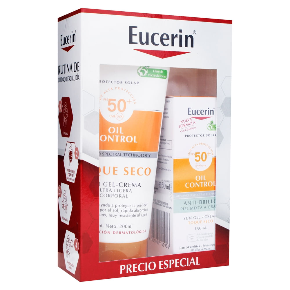 Comprar Eucerin Pk Sun Seco Facial Y Corp 250Ml | Walmart GT - Walmart ...