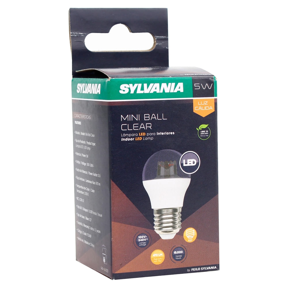 Comprar Led Sylvania Mini Toledo Claro 5W E27 Luz Calida | Walmart ...