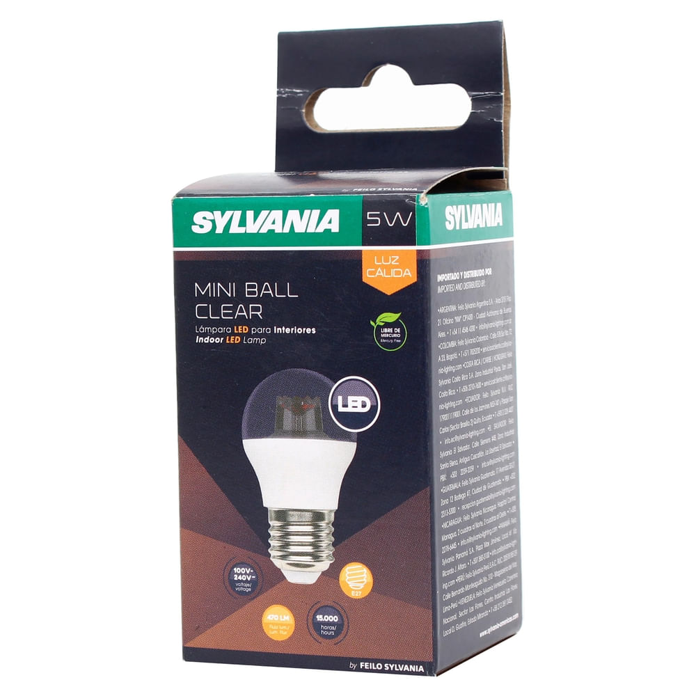Comprar Led Sylvania Mini Toledo Claro 5W E27 Luz Calida | Walmart ...