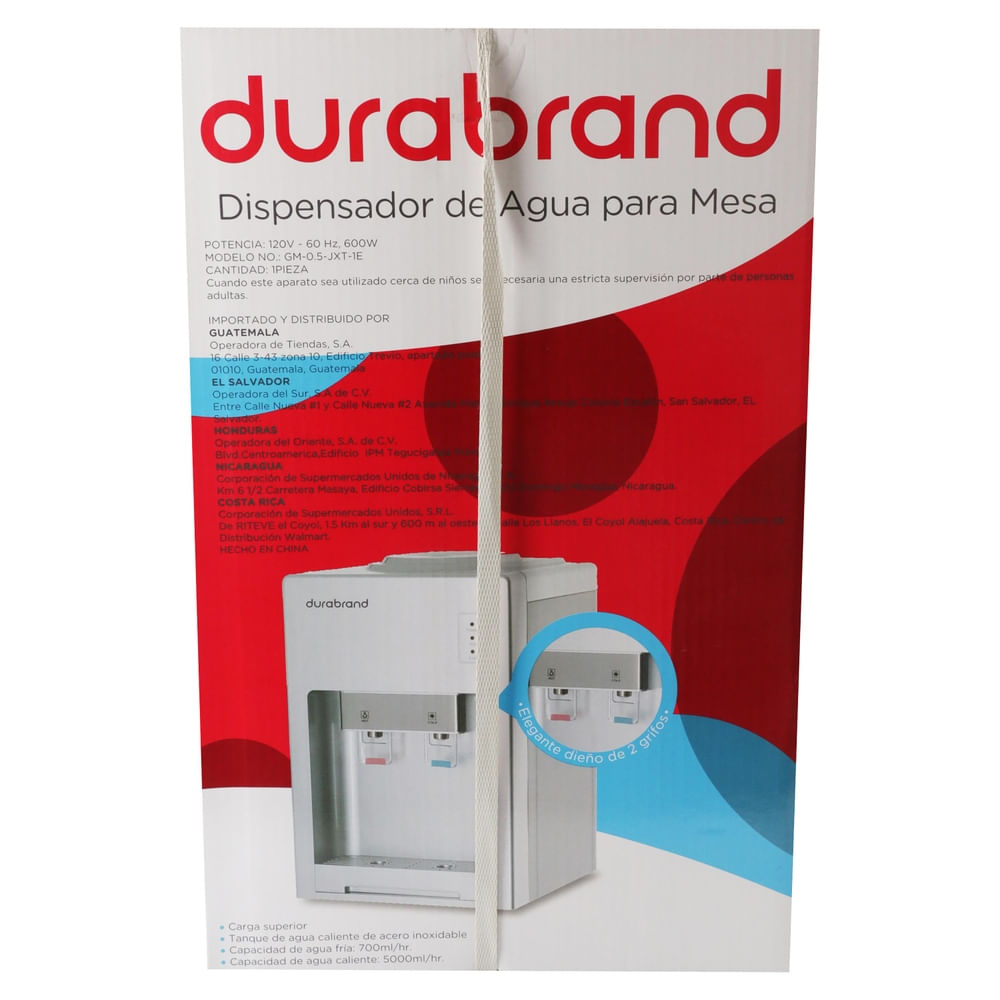 Comprar Durabrand Dispensador De Agua De Mesa | Walmart Guatemala