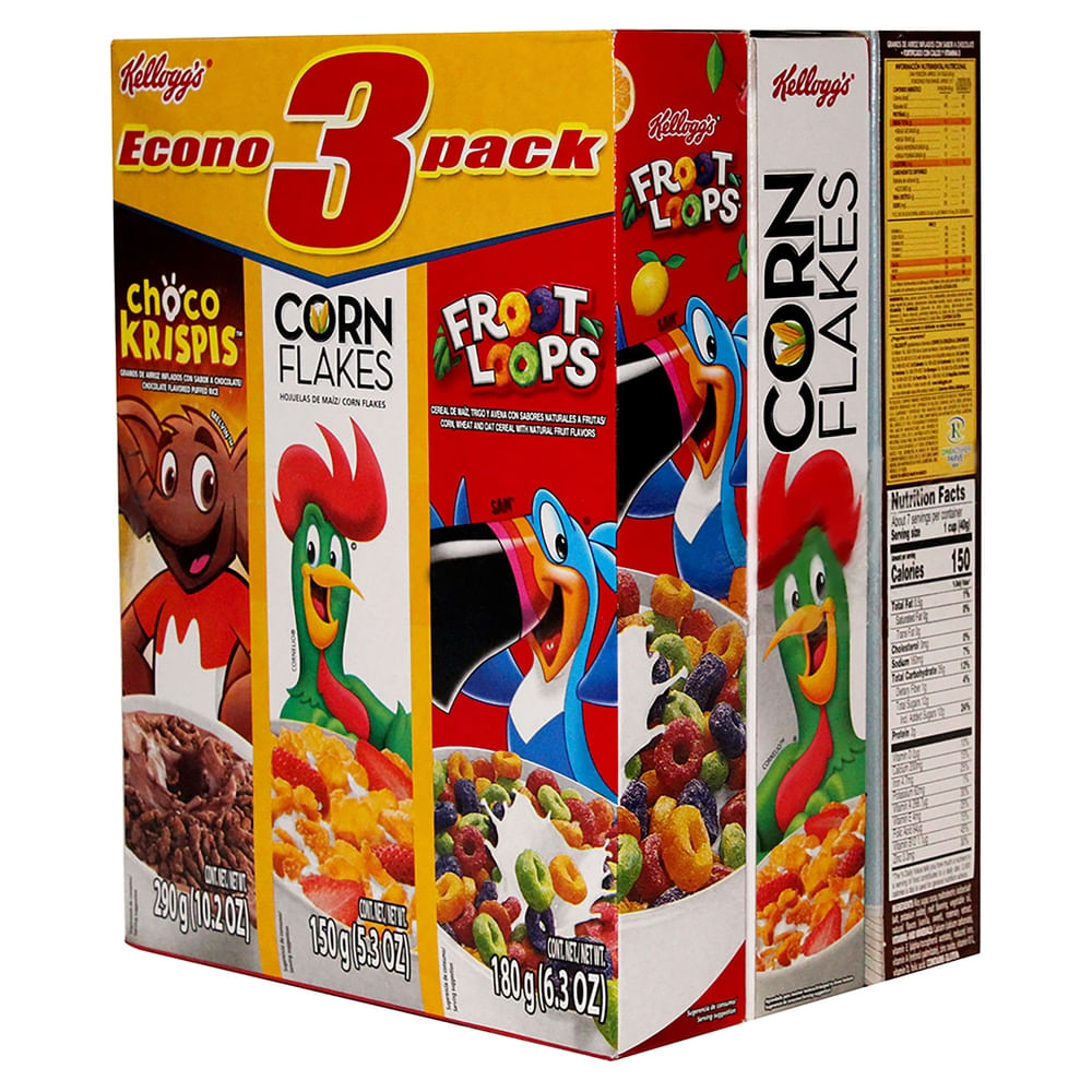 Comprar Cereales Kelloggs Choco Krispis Corn flakes Choco Krispis 3 ...