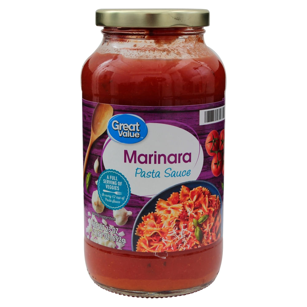 Comprar Salsa Great Value Marinara Para Spaguetti - 652 g | Walmart ...