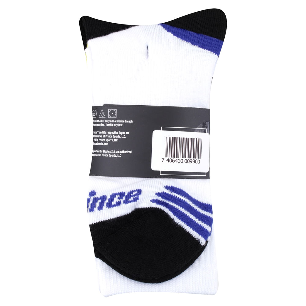 Prince Crew Boy3 White Tl 3P