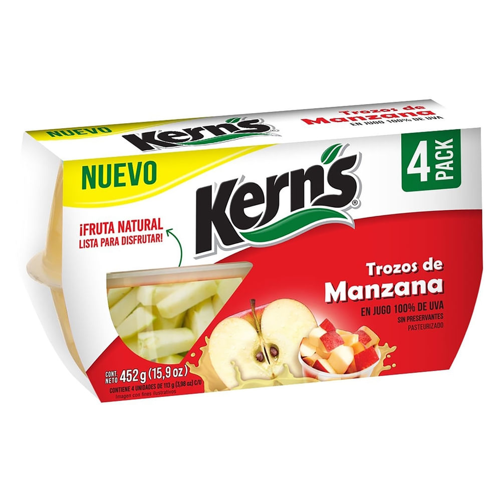 Comprar Tazas Kern's frutas manzana - 452 g | Walmart Guatemala ...